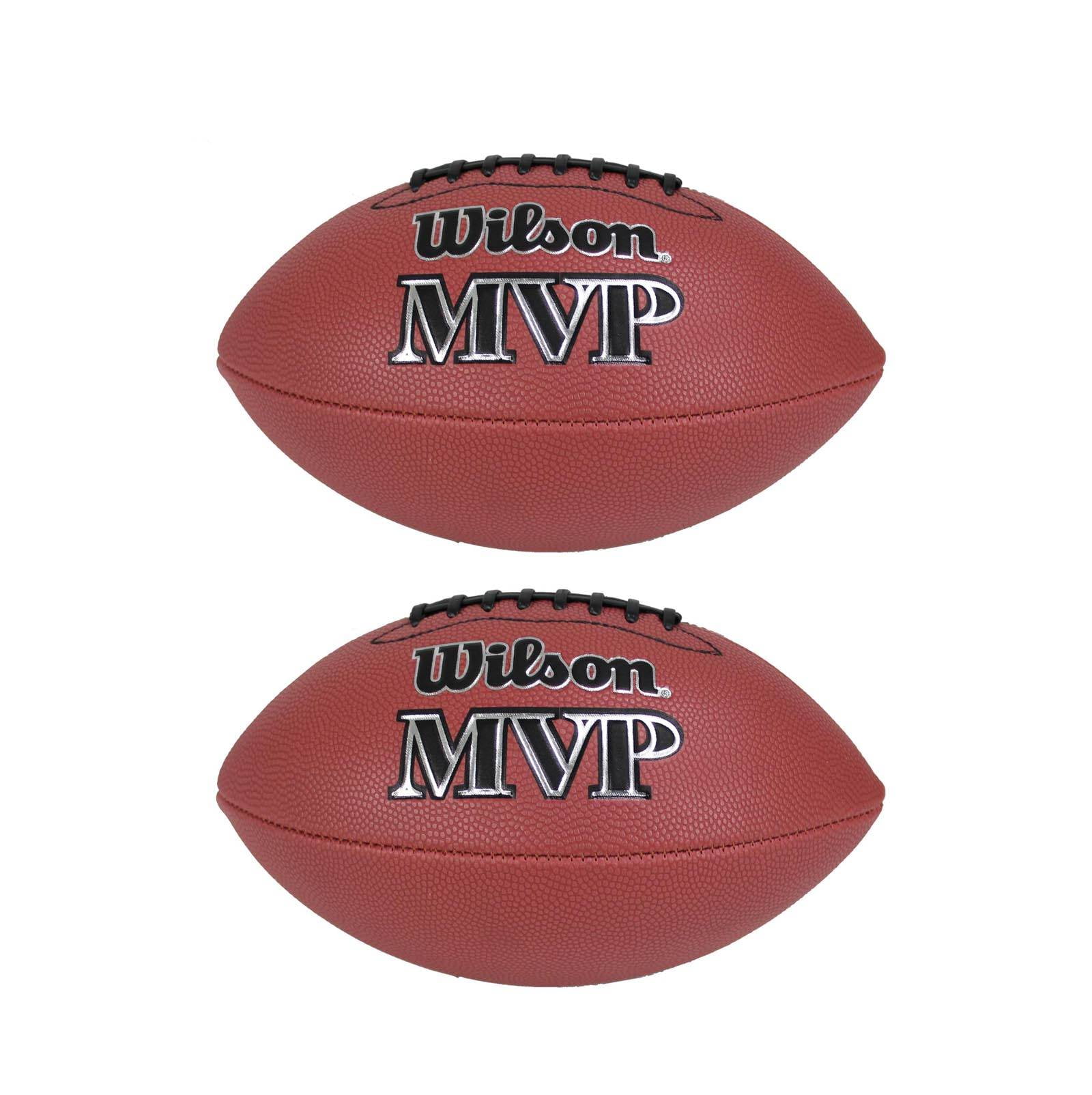 Wilson MVP Junior Size Leather Composite American Sport Football Ball ...