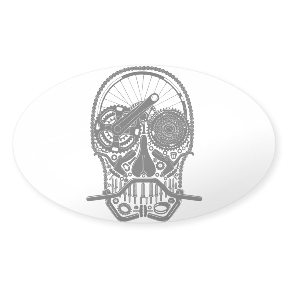 Bike Stickers Design Skull