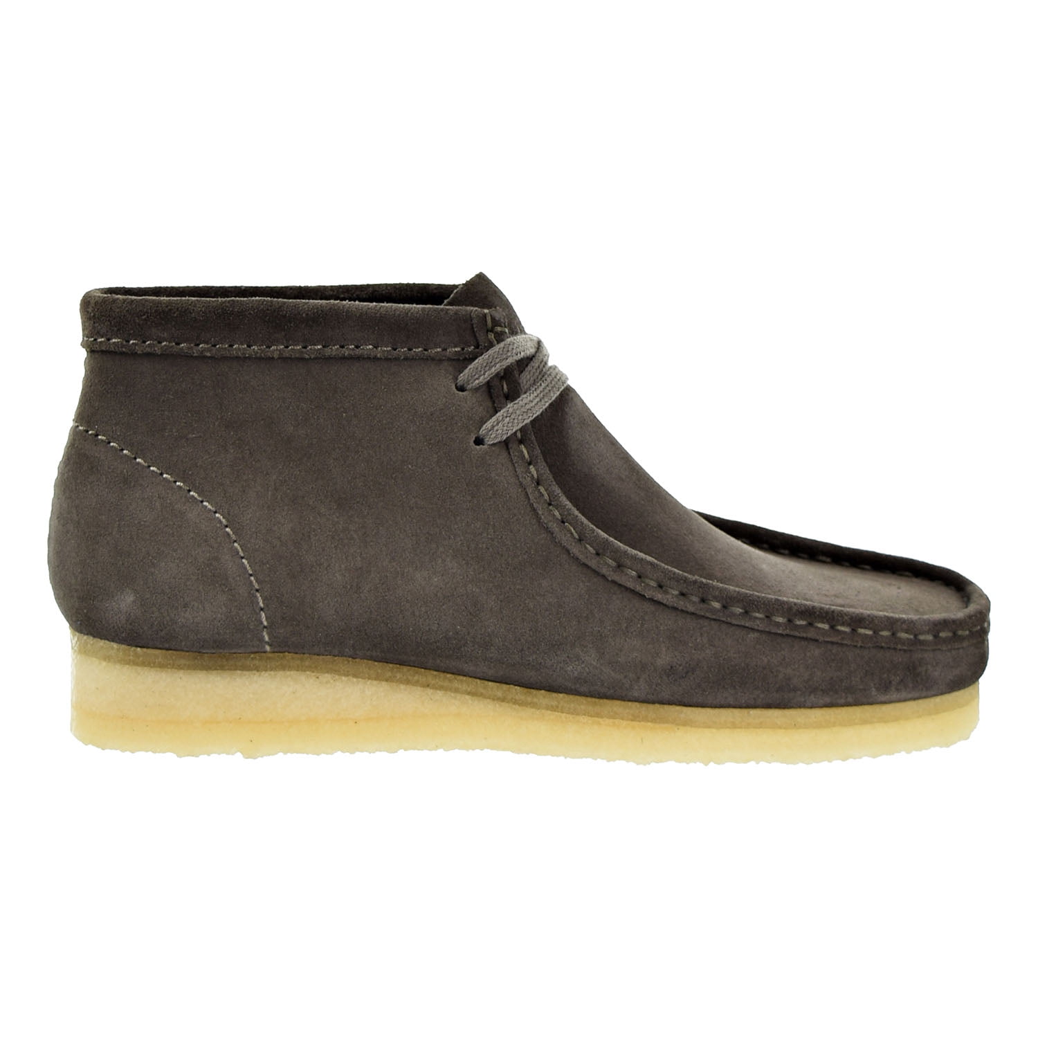 Clarks Wallabee Men's Boots Grey Suede 26128323 - Walmart.com