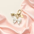 20 Pcs Pearl Bow Charm Set, Sweet White Bowknot Bag Pendants, Sturdy ...