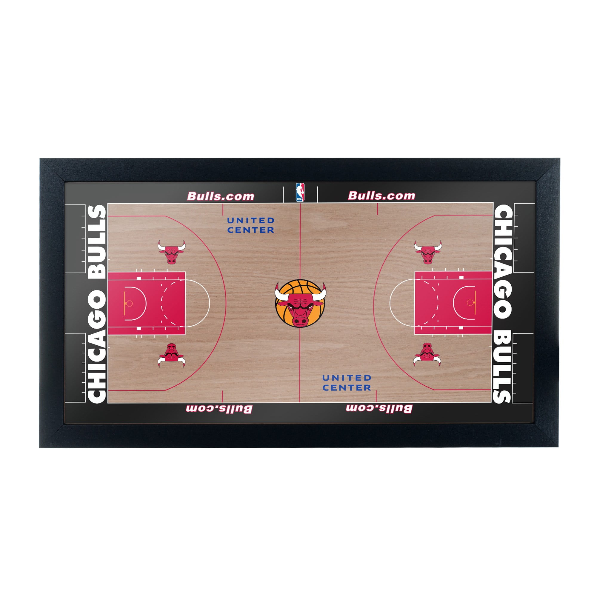 Chicago Bulls Court Flames