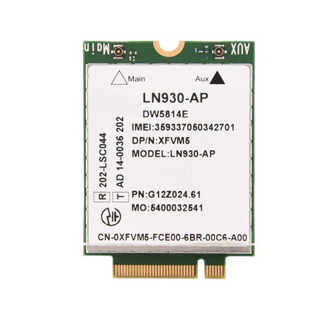 LTE Card, Professional 4G Mini Module LTE NGFF WWAN M.2 Card Support ...