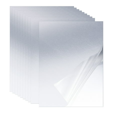 Uxcell 150mm x 100mm x 0.4mm Self Adhesive Flexible Mirror Sheet Wall ...
