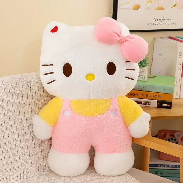 New 80cm Oversize Kawaii Sanrio Hello Kitty Plushie Doll Hello Kitty ...