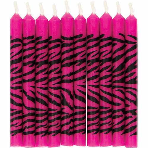 Pink Zebra Candles
