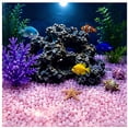 1000PCS Luminous Garden Granules - Plastic Decorative Stones for ...