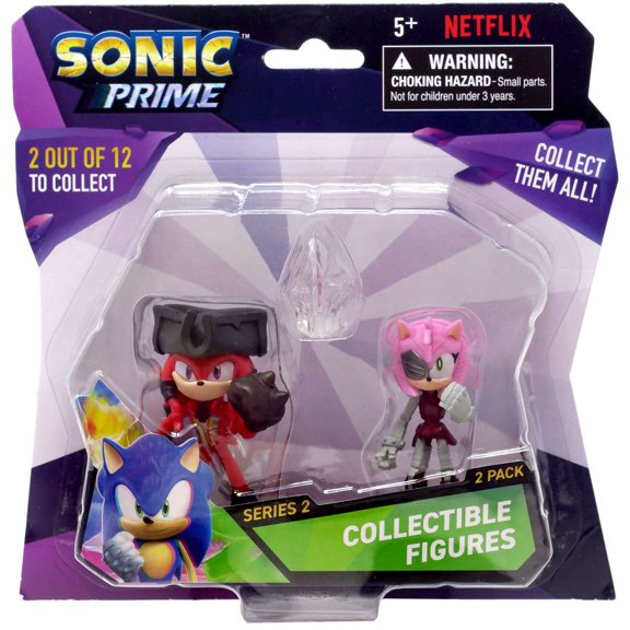 Sonic The Hedgehog Shadow & Knuckles Action Figure 2-Pack - Walmart.com
