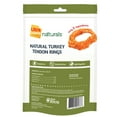 Ultra Chewy 2.5" Natural Turkey Tendon Ring Chews for Dogs 6pk ...