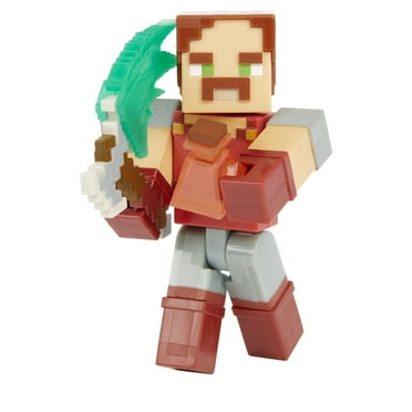Minecraft Dungeons Stax Vs Skeleton Necromancer Figures - Walmart.com