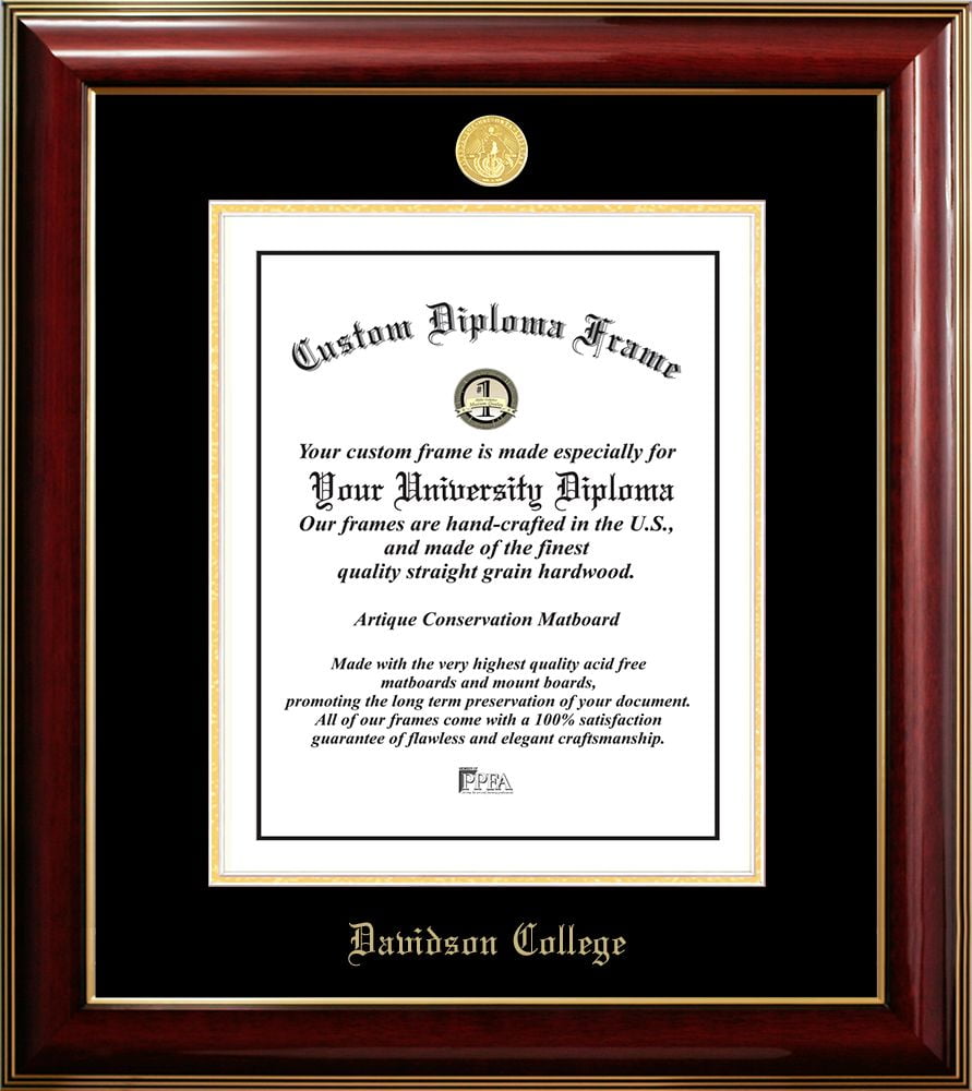 Davidson College Classic Diploma Frame - Walmart.com