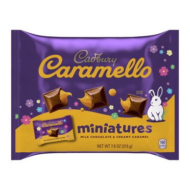 Cadbury Mini Harvest Handfuls Milk Chocolate, Halloween Candy Bag, 9 oz ...