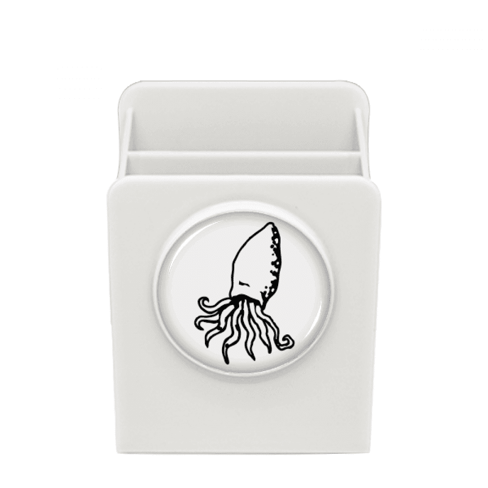 Octopus Marine Life Cartoon Illustration Desk Pencil Holder Cup Pen ...