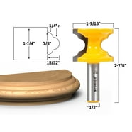 Mitered Door Molding & Chair Rail Router Bit - 1/2" Shank - Yonico ...