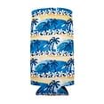Waves Tropical Beach Pattern 24 oz. Can Coolie - Walmart.com
