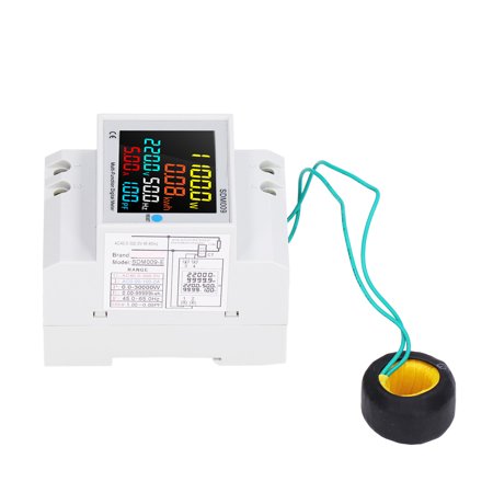 Power Line Monitor, Accurate SDM009-E Current Meter Rail Type Wide ...