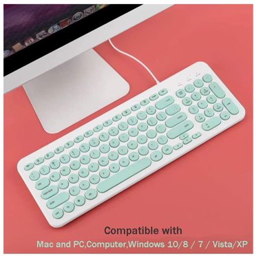 104KEY USB KEYBOARD BEIGE PC SPACE SAVING LARGE L-SHAPED ENTER ...