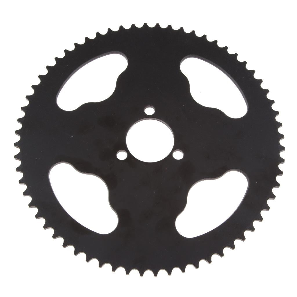 Piñón Trasero color Negro 64 para Minimotos chinas con Motores de 2 ...