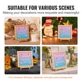 KFFKFF Gradient Felt Letter Board with 510 Letters 10"x10" Changeable ...