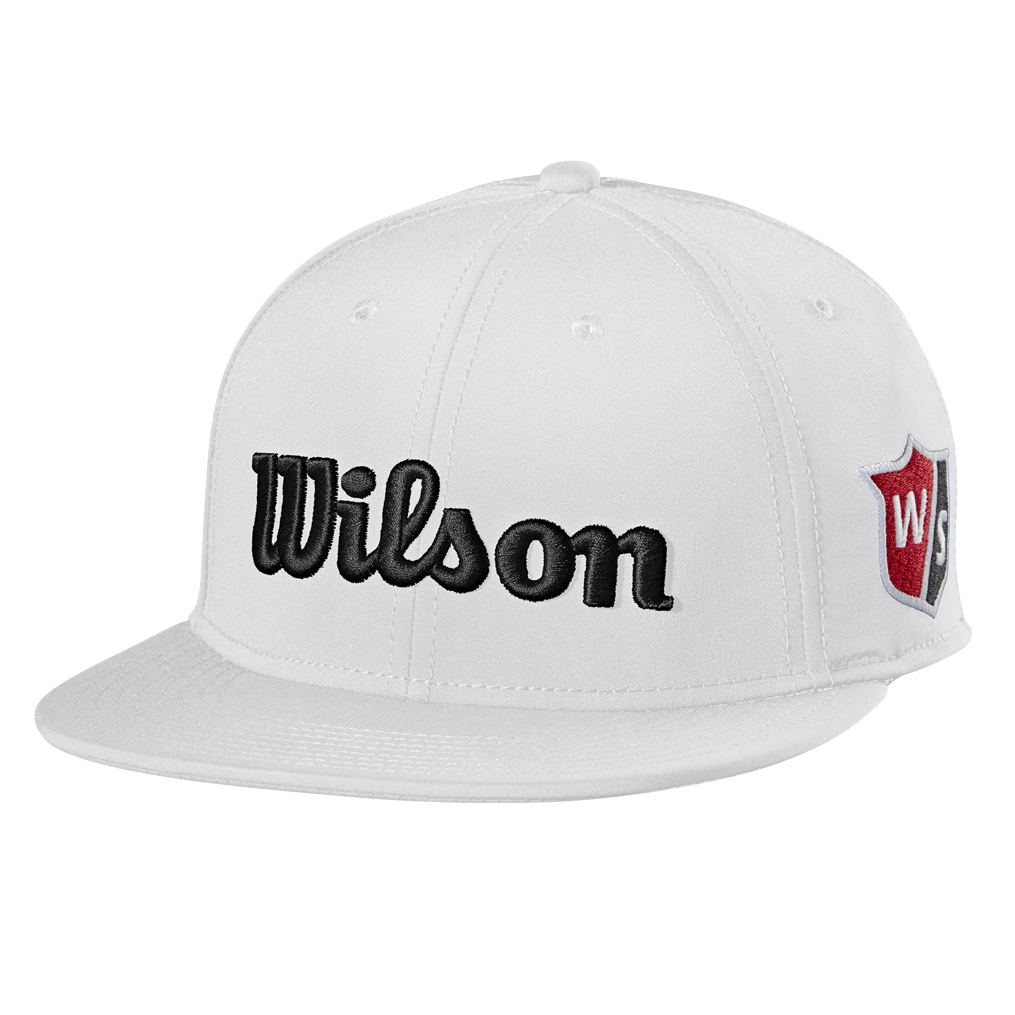 Wilson Tour Flat Brim Golf Hat, White - Walmart.com