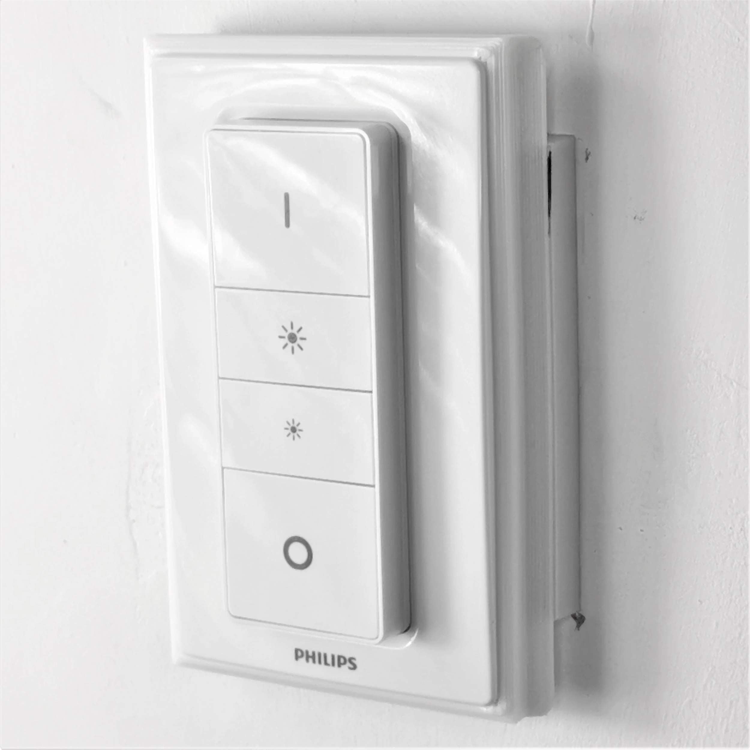 Philips Hue Dimmer UK Light Switch Converter Adapter Cover Plate ...