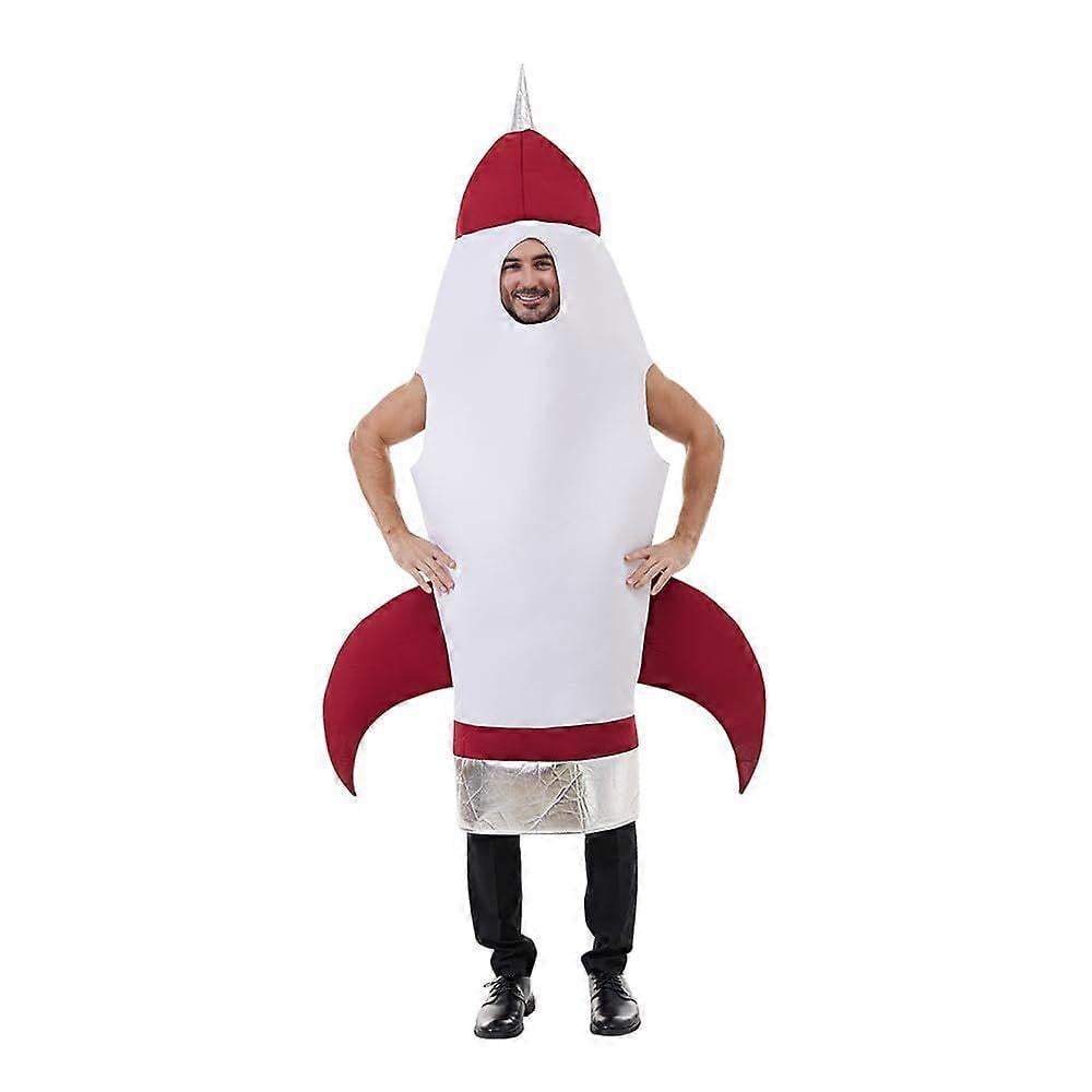Adult Rocket Ship Costume, Funny Space Shuttle Cosplay Outfit for Men ...