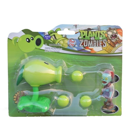 Plants Vs Zombie Realistic Tasteless Pvc Plants Vs Zombie Peashooter ...