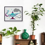 Lamp Stencil for Painting Reusable Aladdin's Lamp Drawing Stencil ...