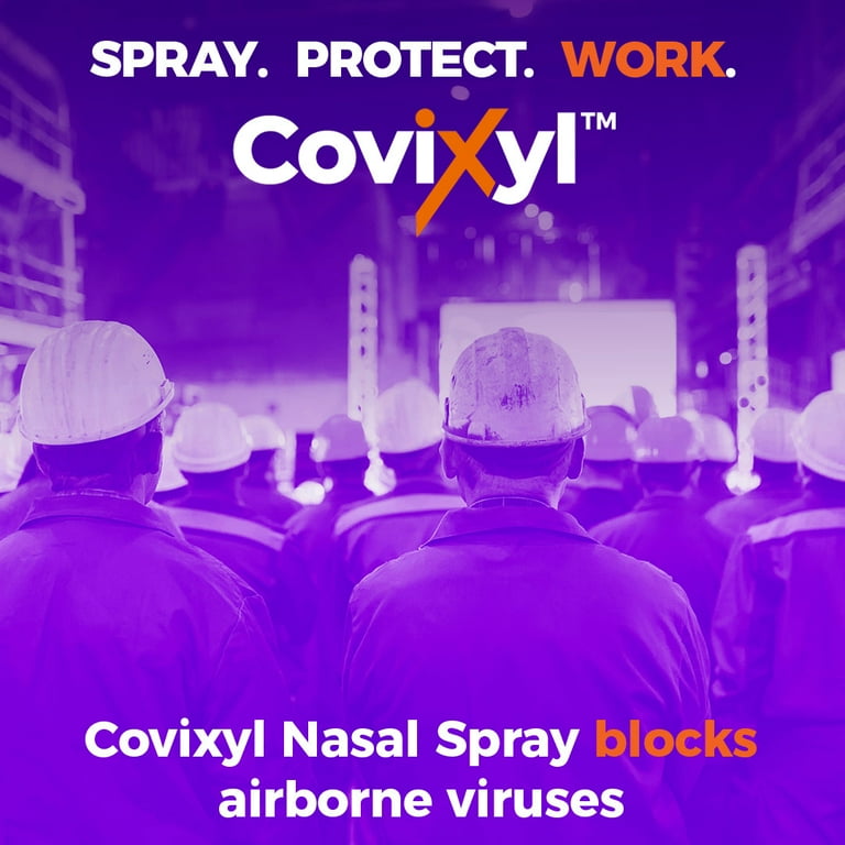 Covixyl Protective Nasal Spray Helps Block Airborne, 52% OFF