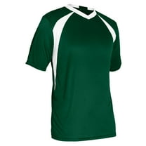 CHAMPRO Sweeper Lightweight Soccer Jersey Adult Large Forest Green ...