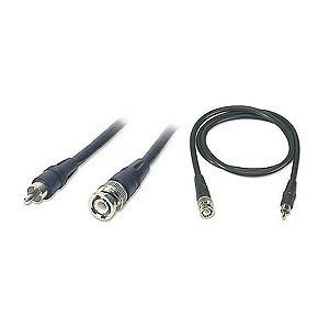 TecNec Premium BNC Male to RCA Male Flexible Video Cable 3Ft-by-TecNec ...