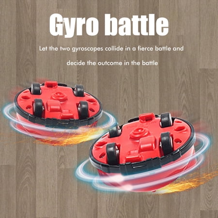 DIY Robot Gyro Toy Mini Robot Pull Education Toy Spinning Back Inertia ...