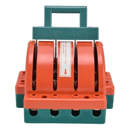 Dual Power Disconnect Switch,4P 63A 380V Disconnect Safety Disconnect ...