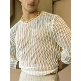 Incerun Basics Mesh Polyester Men's Spring and Summer Top - Walmart.com