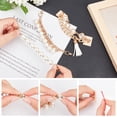 3Pcs 3 Styles Alloy Chain for DIY Keychains with Beads Links Phone Case ...
