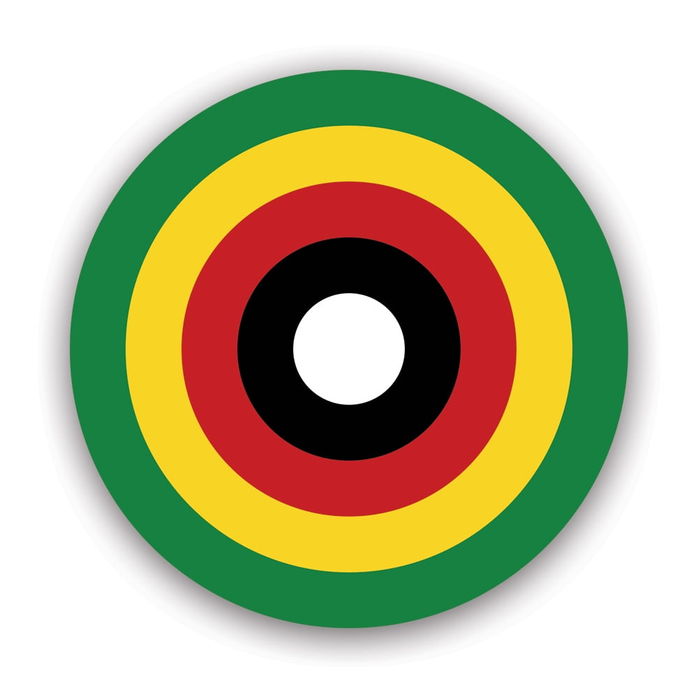 Air Force of Zimbabwe Roundel Sticker Decal - Self Adhesive Vinyl ...