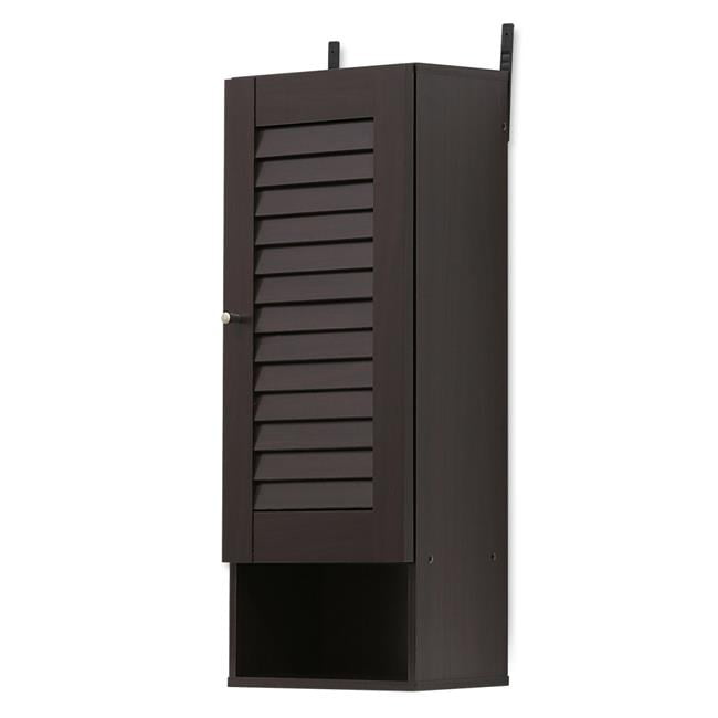 Indo Slim Wall Cabinet, Espresso - Walmart.com - Walmart.com