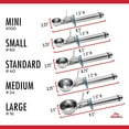 2026 New No.40 Stainless Steel Cookie Scoop, 1 2/3 Tablespoon Trigger ...