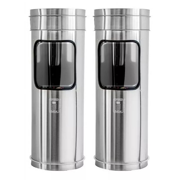 Kit 2 Porta Extintor PQS De 6 y 9 Kg En Acero Inoxidable | Bodega ...