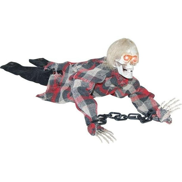 Animated Reaper In Chains Halloween Decoration - Walmart.com