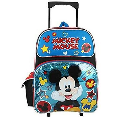 Disney Mickey Mouse 16" Large Rolling Backpack | Walmart Canada