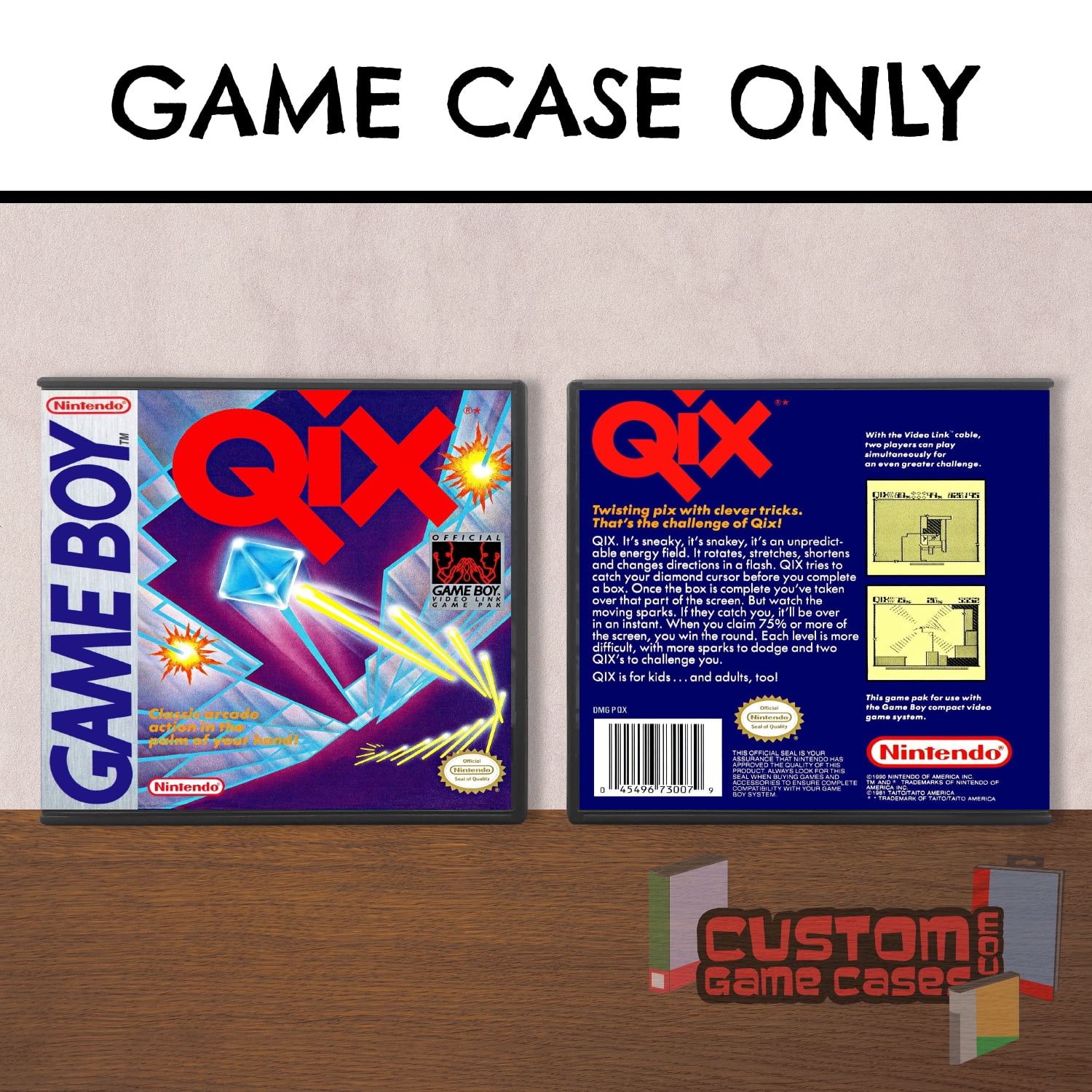 Qix Game Boy