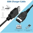 Gameboy Advance SP Charger and Link Cable Set, 2 Pack GBA USB Charging Cable and 2 Player Game ...