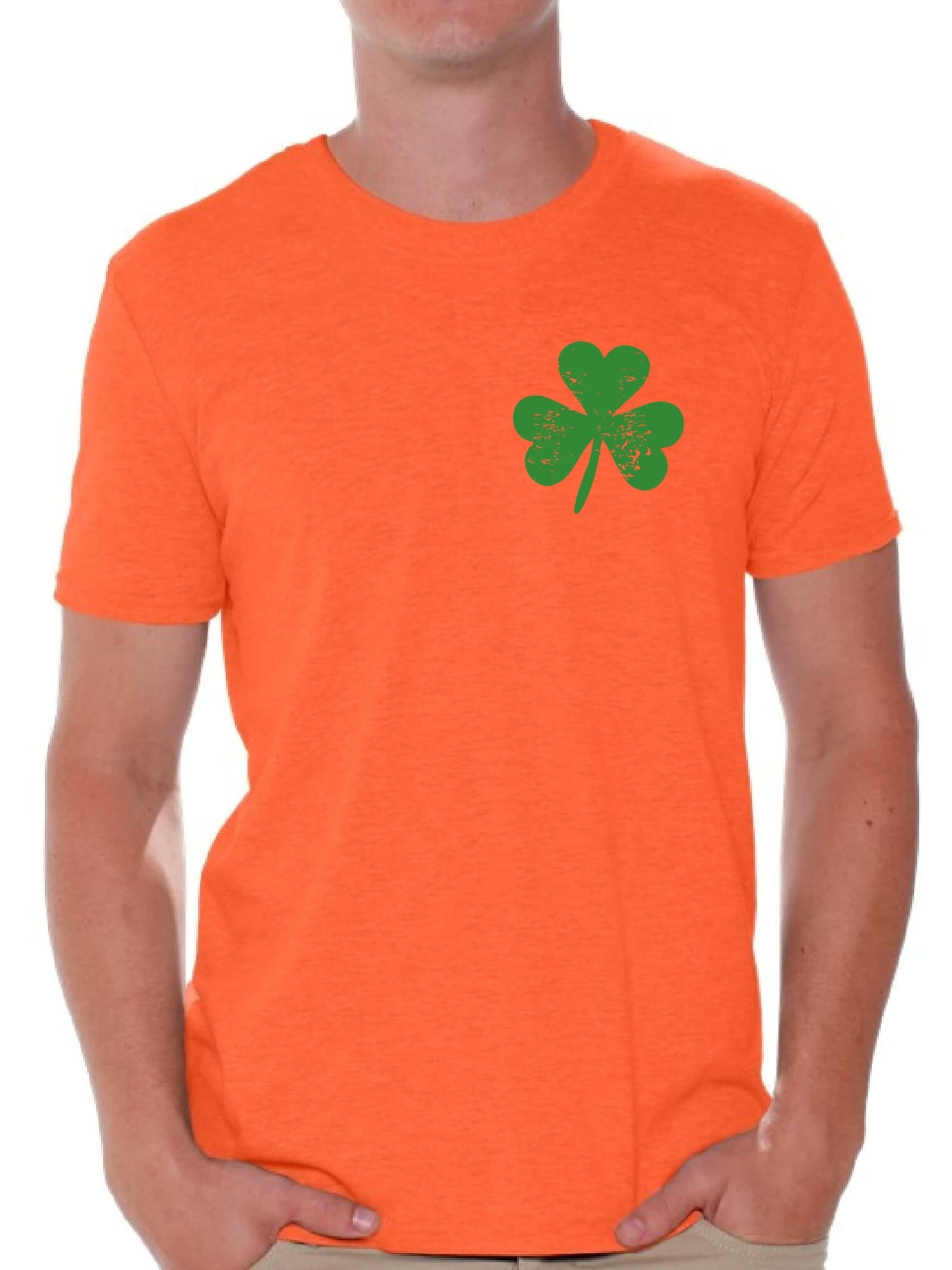 Awkward Styles St Patrick Shirts Irish Clover Pocket Shirt St Patricks