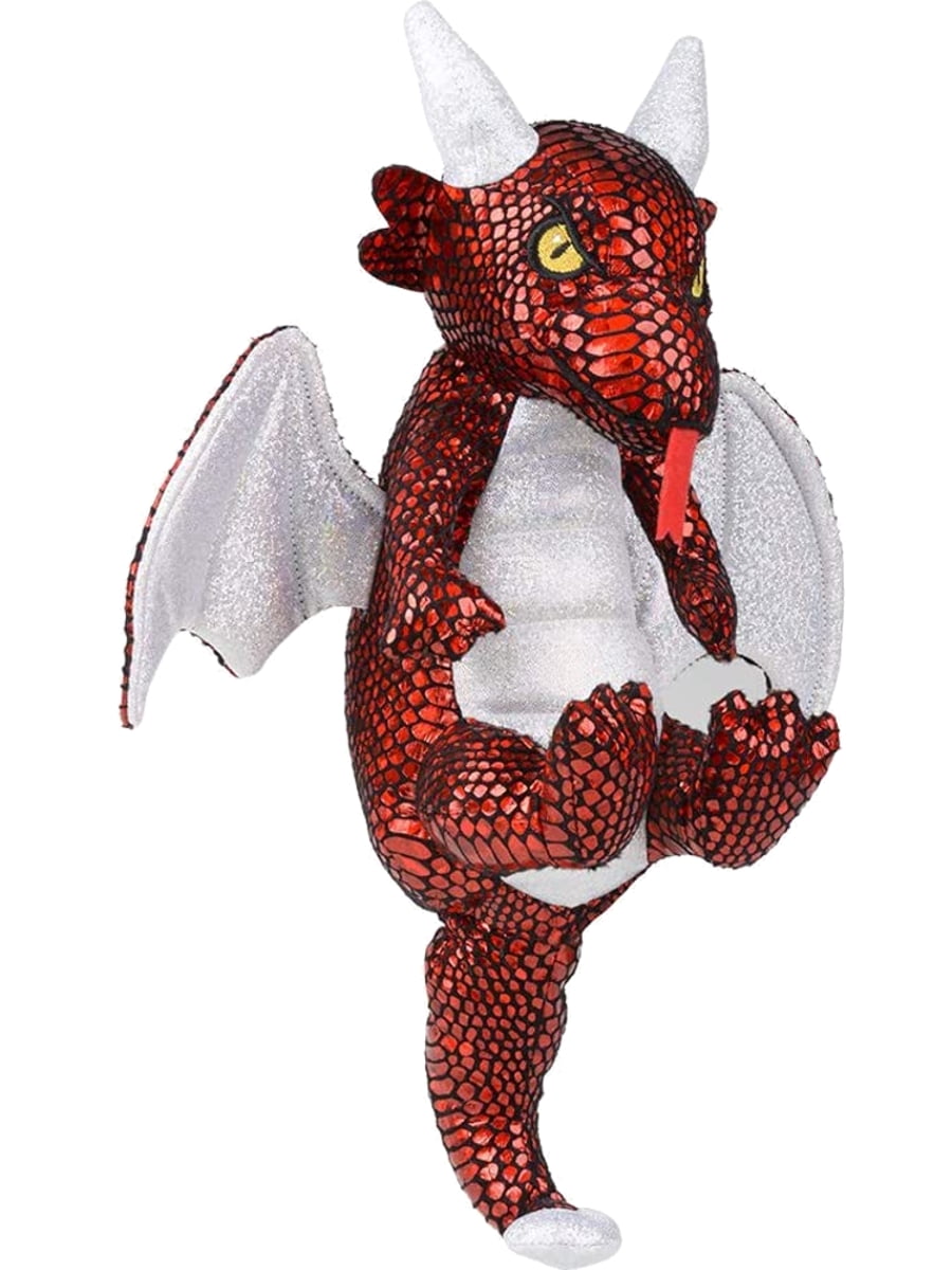 RI Novelty Plush Red Scaled Dragon Decoration - Walmart.com