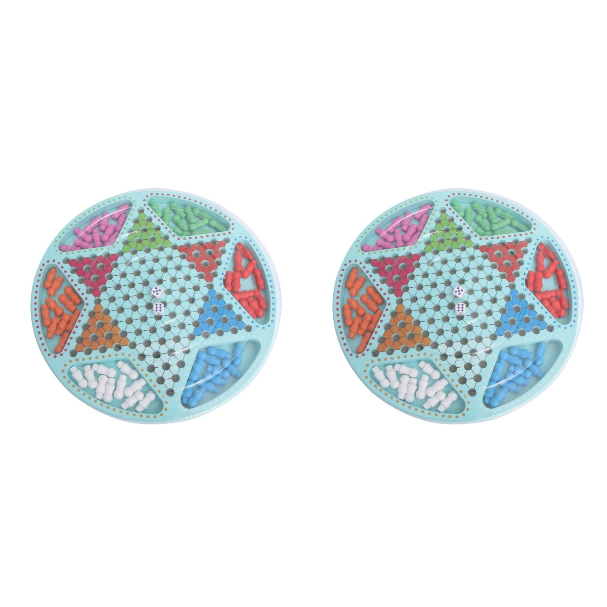 Frcolor Game Checkers Chinese Board Travel Game Chess Party Chequers ...