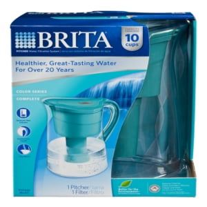 Brita Vintage Water Filter Pitcher - Turquoise - Walmart.com - Walmart.com