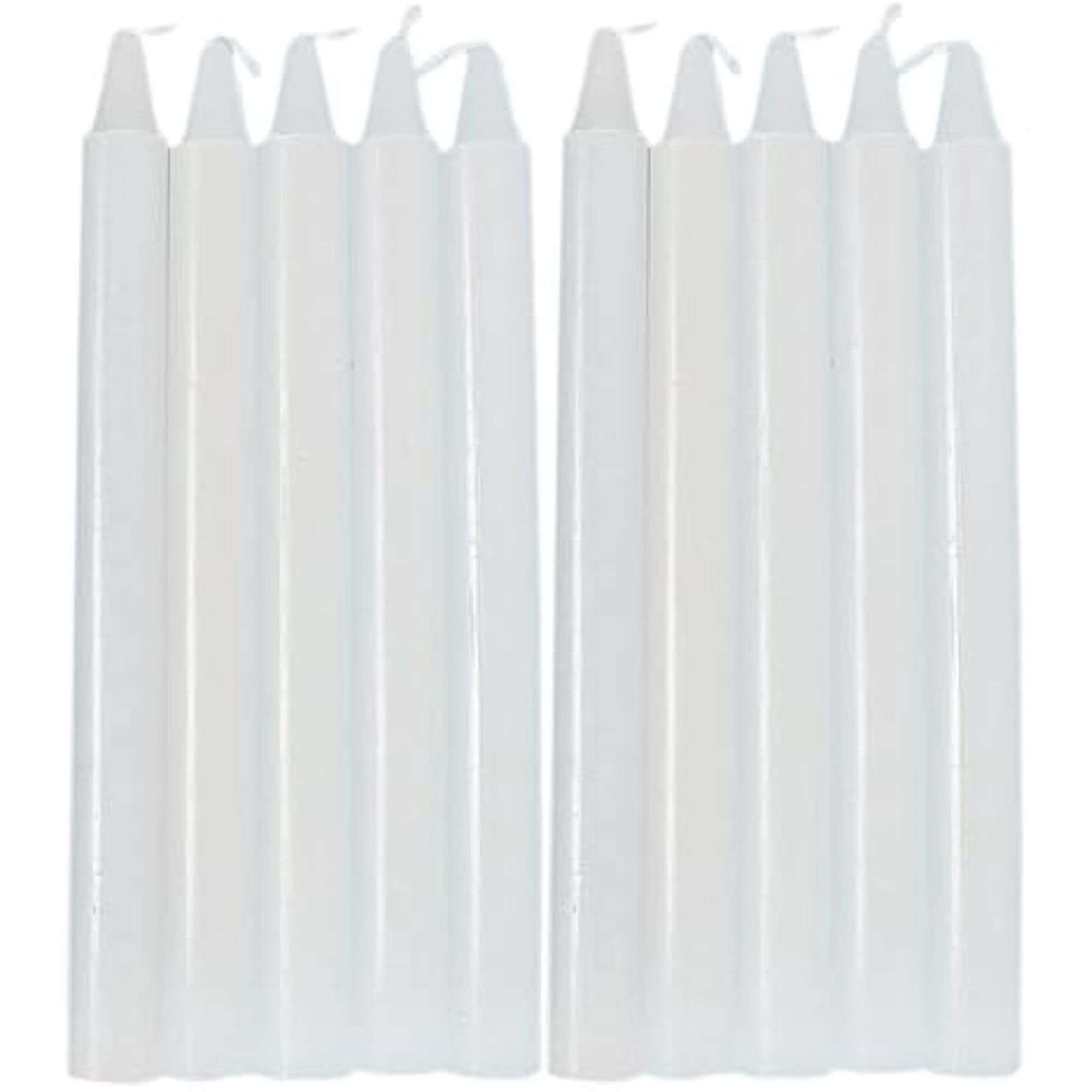 Click here for Annyed Unscented Candles - 10x Long Burning Set  S... prices