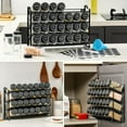 Cabinet seasoning rack organizer, countertop seasoning organizer ...