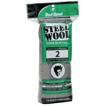 Red Devil 0317 Steel Wool #4 Extra Coarse, 16 Pack - Walmart.com
