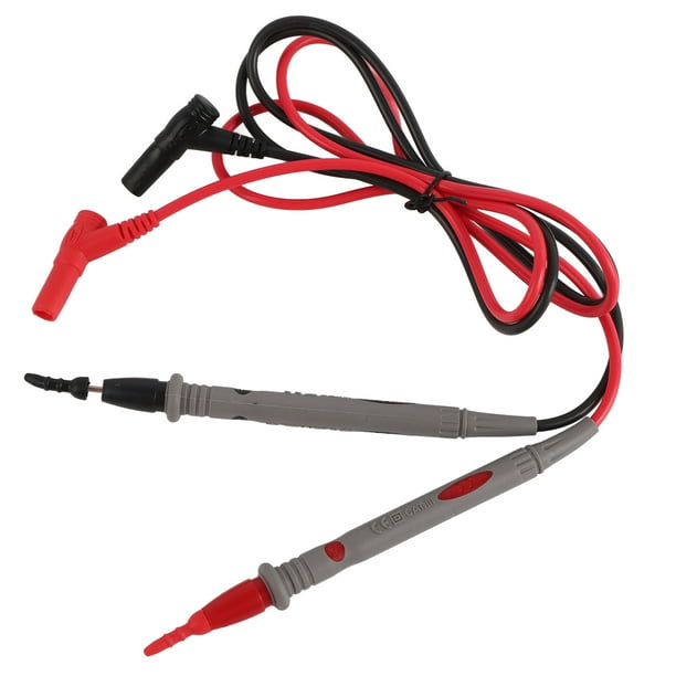 Cables de Prueba del Multímetro Ticfox 2 Piezas 1000V 20A PVC Silicona ...